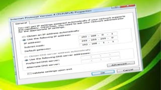 Assigning A Static IP Address | PPTX | Computer Networking | Computing