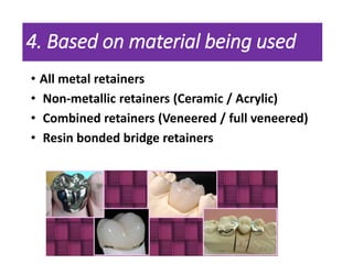 Retainer in FPD | PPTX