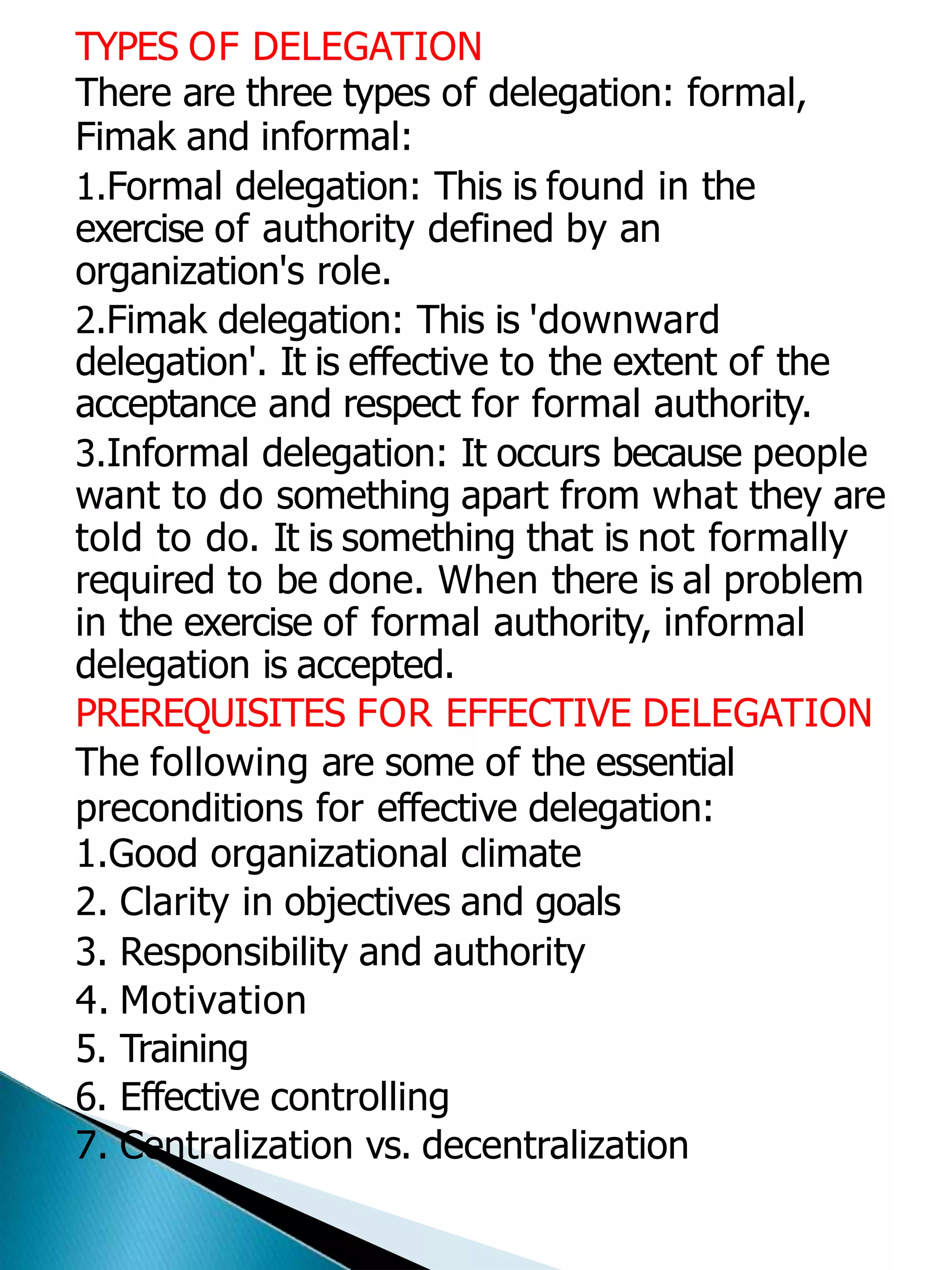 Assignmant,rotation and deligation | PPTX