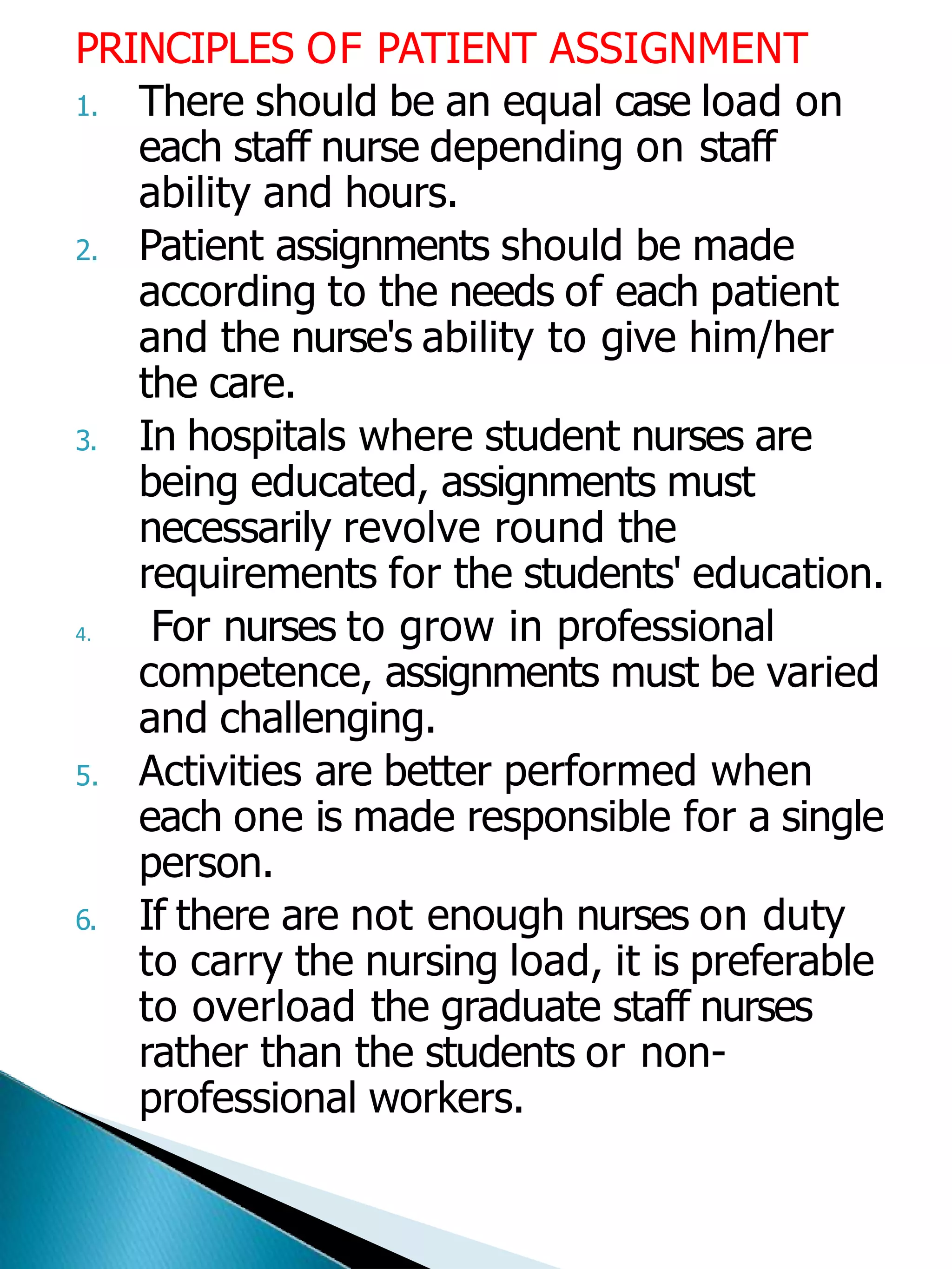 Assignmant,rotation and deligation | PPTX