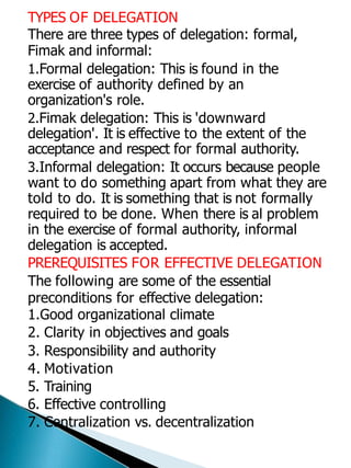 Assignmant,rotation and deligation | PPTX