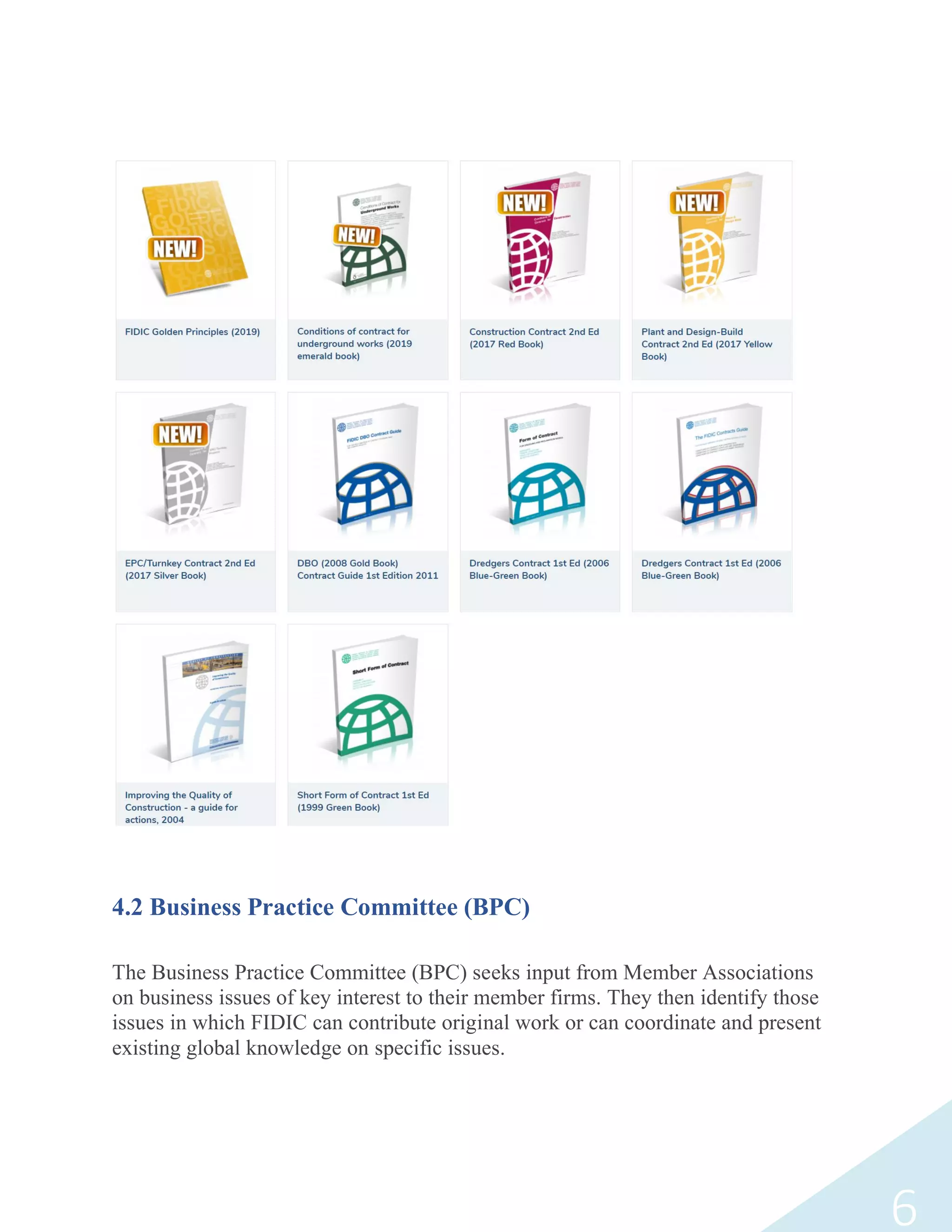 fidic history and publications | PDF