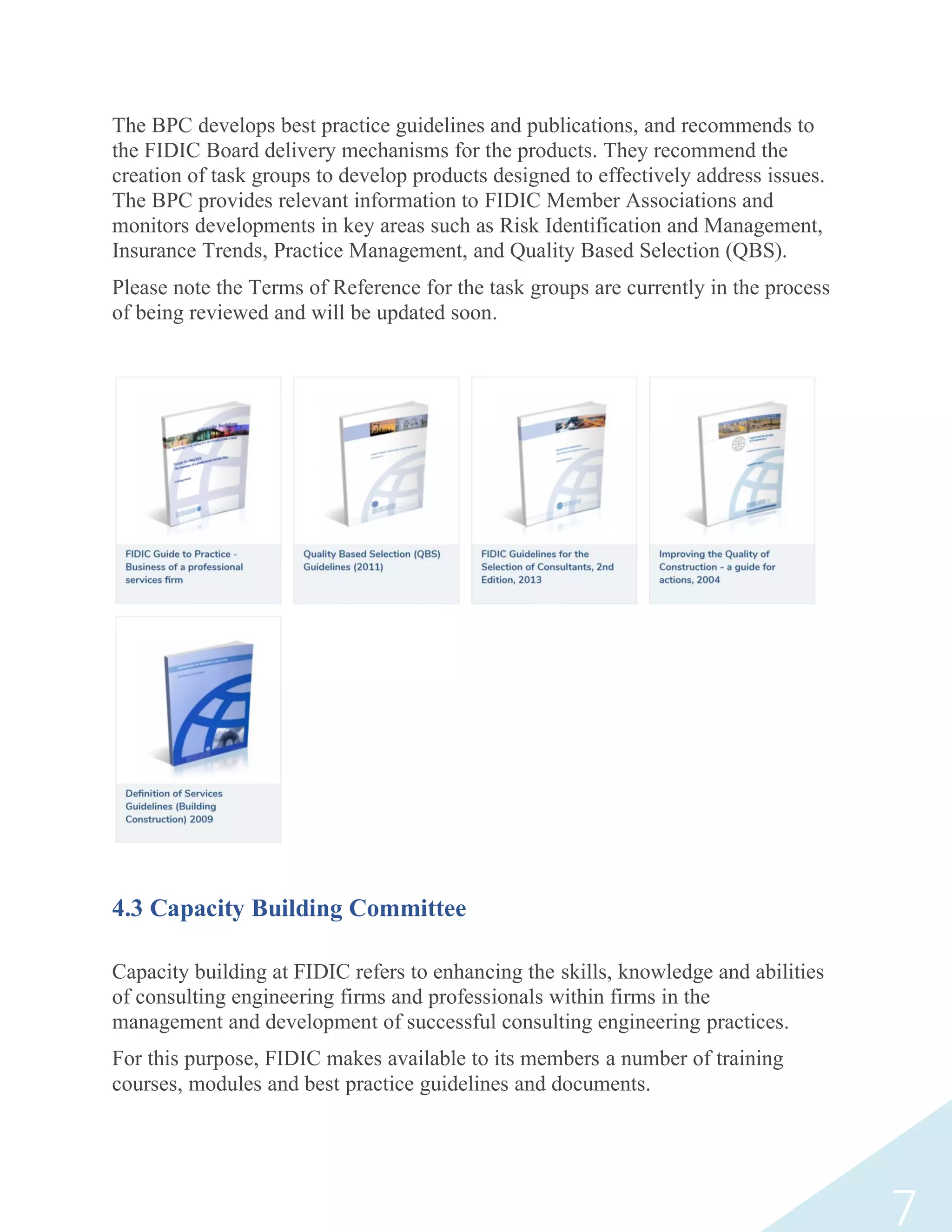 fidic history and publications | PDF