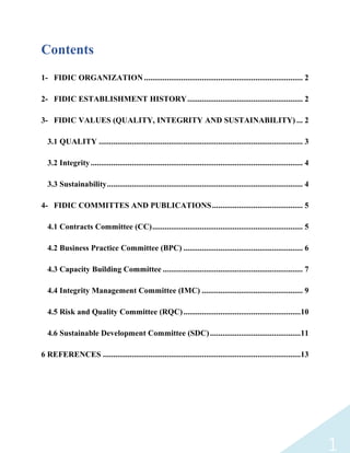 fidic history and publications | PDF