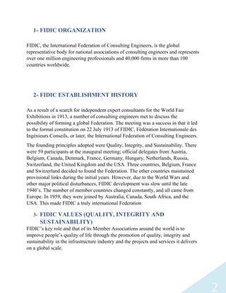 fidic history and publications | PDF