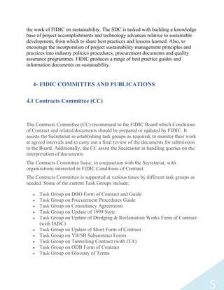 fidic history and publications | PDF