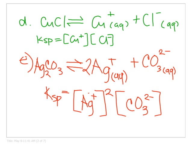 Assignment 1 Ksp Problems | PDF