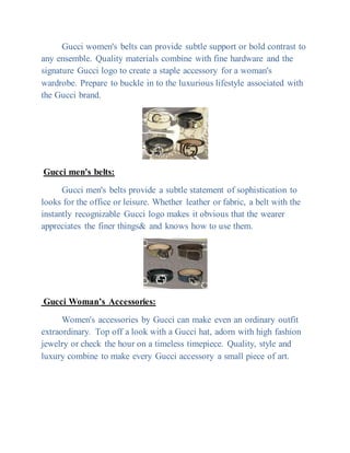 Famous accessory designers | DOCX