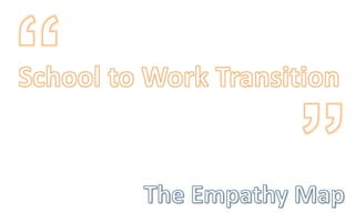 Empathize and Define Assignment - Design Thinking Action Lab - Stanford University | PPTX
