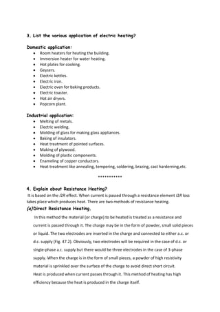 UTILISATION OF ELECTRICAL ENERGY | DOCX
