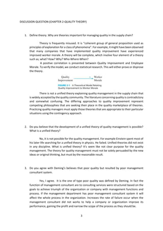 question and answer about quality control | DOCX