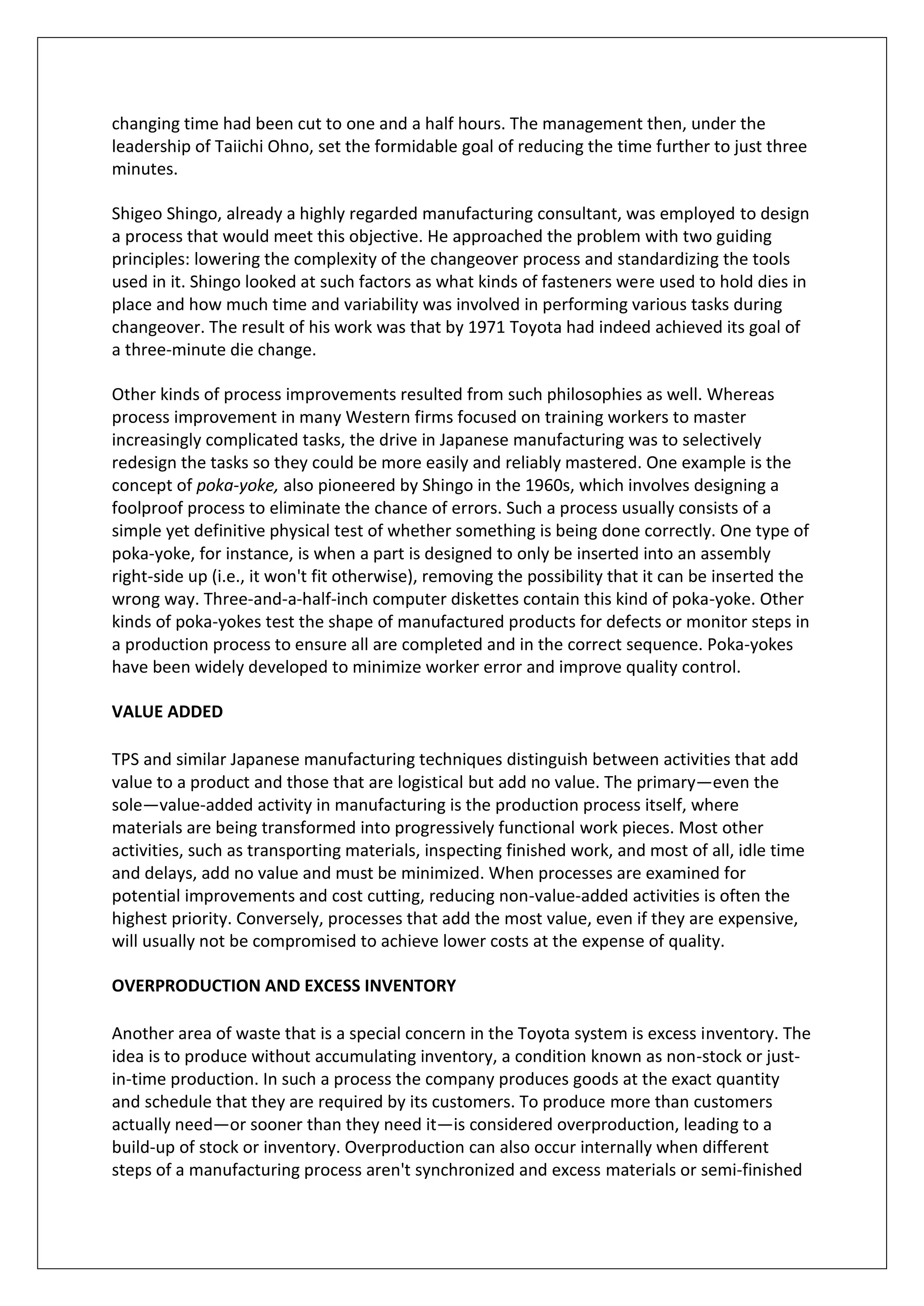 JAPANESE CONTRIBUTION TO PRODUCTION (OPERATION) MANAGEMENT | DOCX