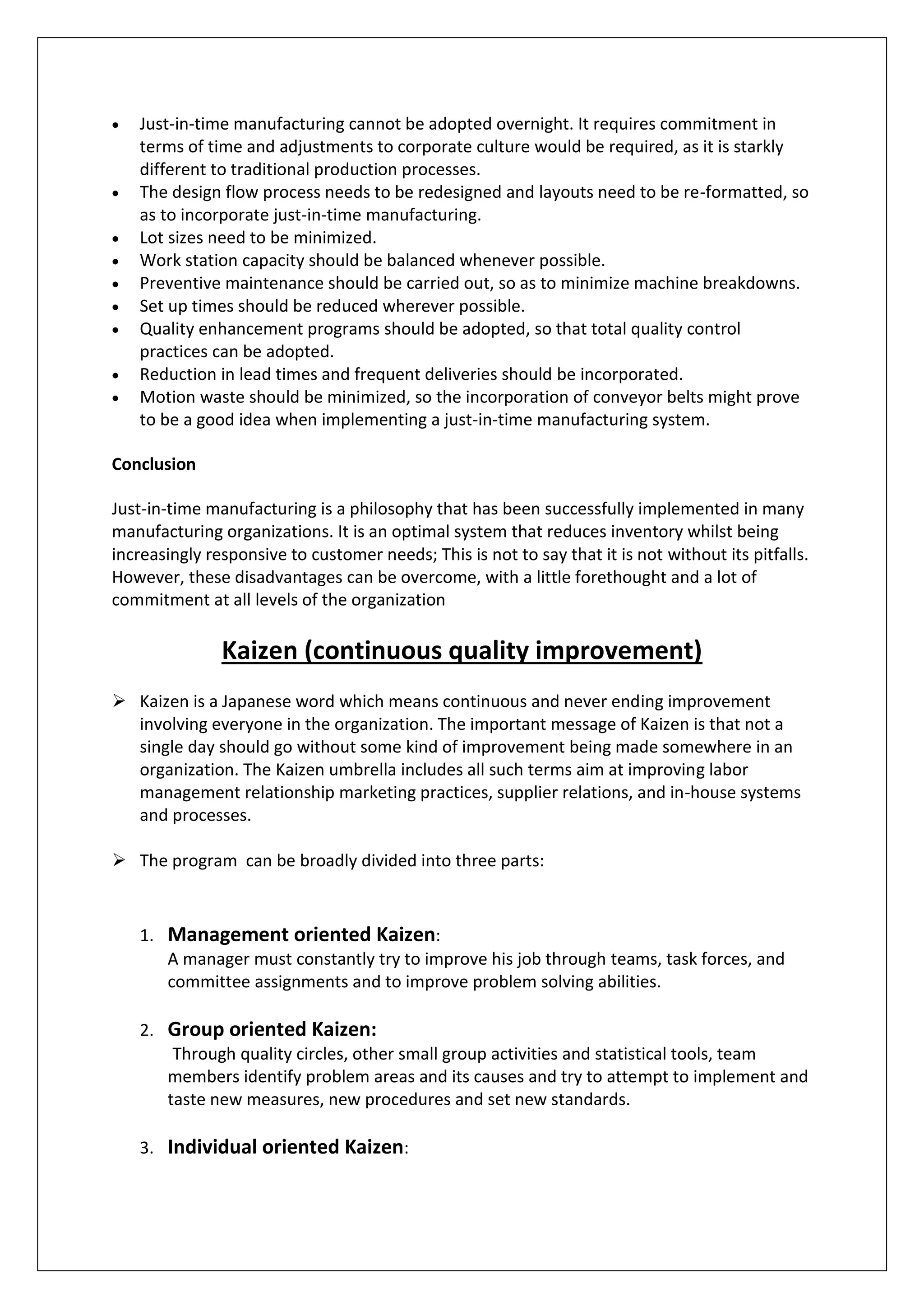 JAPANESE CONTRIBUTION TO PRODUCTION (OPERATION) MANAGEMENT | DOCX