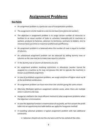 Assignment Poblems | PDF | Free Download