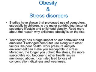 Diseases caused by Computer | PPT