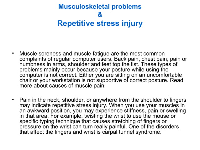 diseases caused by computer | PPT