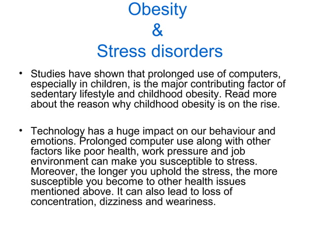 diseases caused by computer | PPT