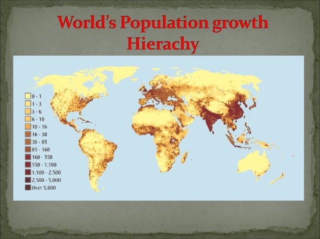 Study of various population factor and its effect. | PPT