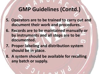 Biopharmaceutical Products, GMP, Manufacturing Facilities for ...