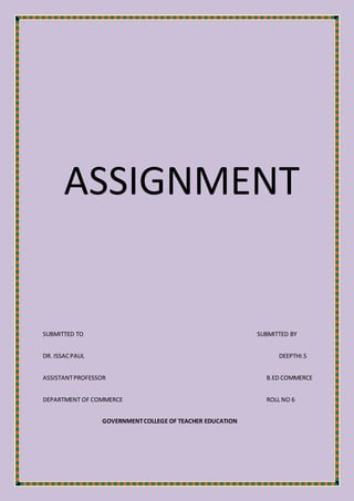 Assignment | PDF
