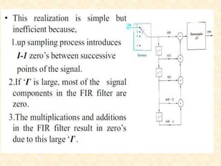 Multirate DSP | PPTX