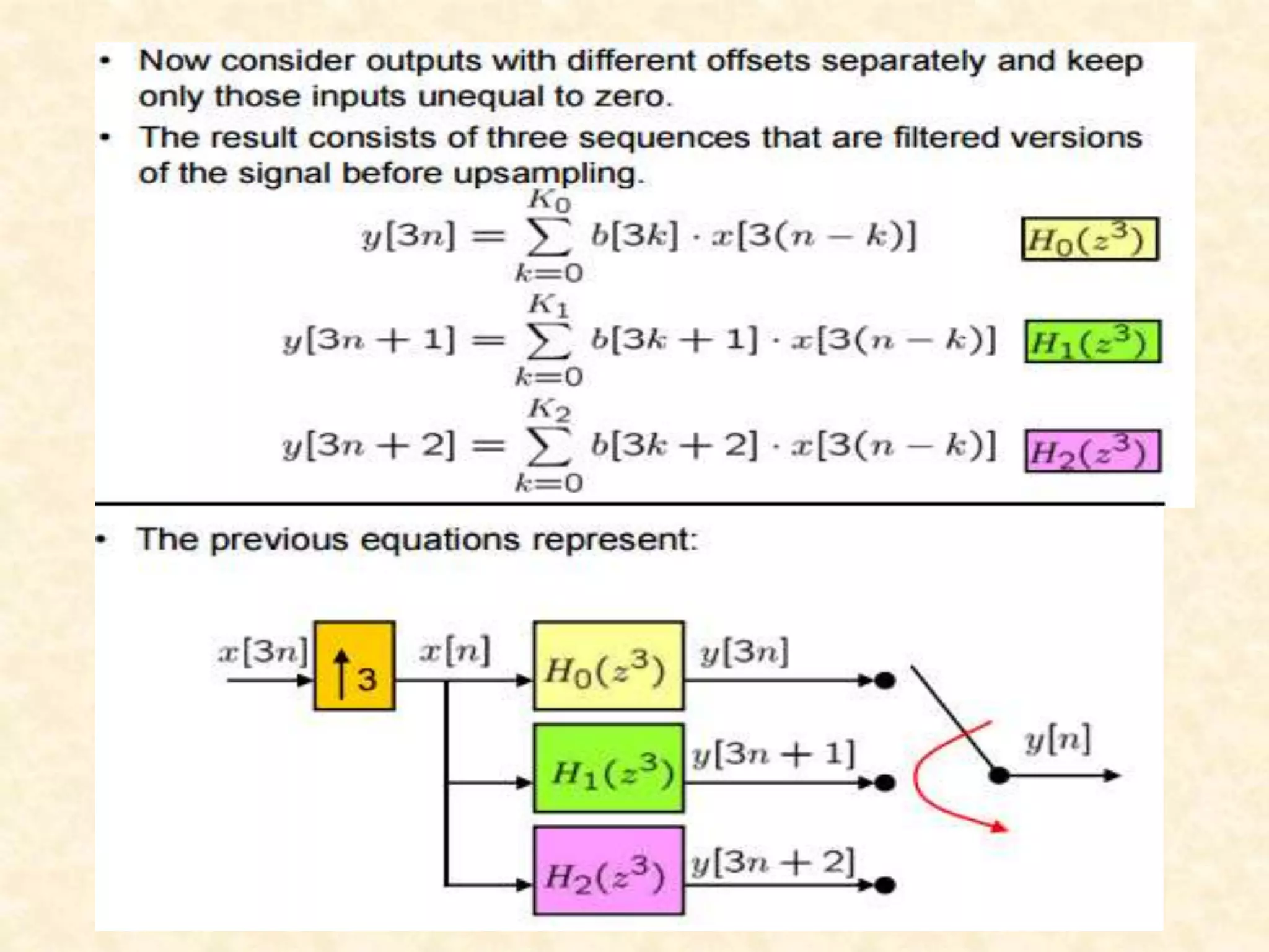 Multirate DSP | PPTX