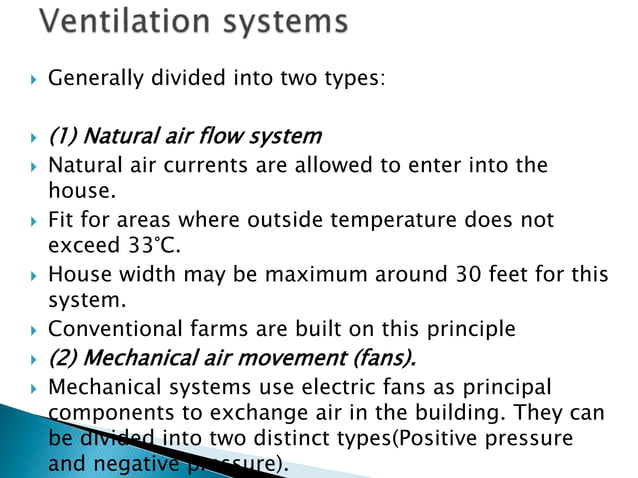 Management of Poultry House Ventilation by Dr.Muhammad Ashiq Toor ...