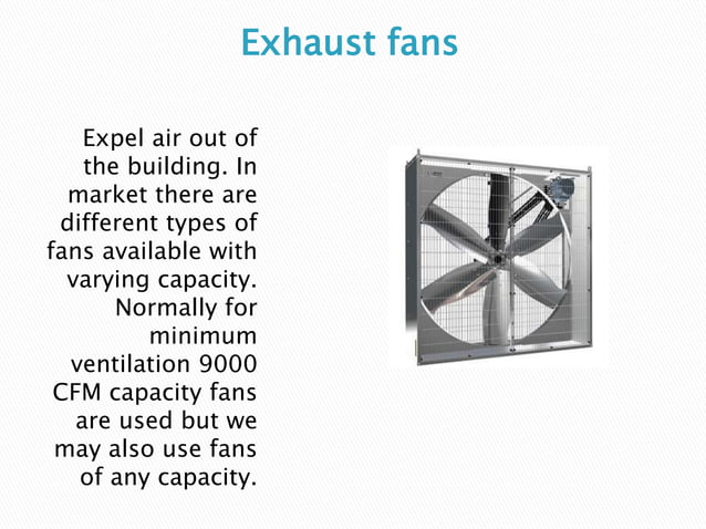 Management of Poultry House Ventilation by Dr.Muhammad Ashiq Toor ...