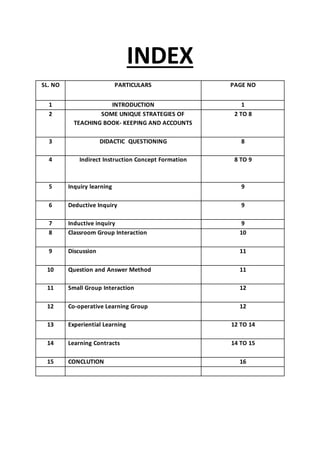STRATEGIES IN TEACHING KEEPING BOOK KEEPING AND ACCOUNTING | DOCX