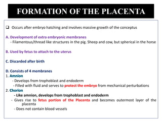 Early Embryonic development in farm animals | PPTX