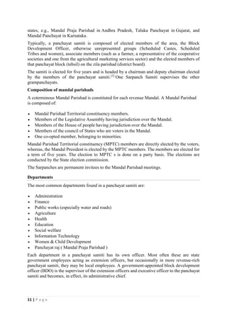 Assignment on local government | PDF