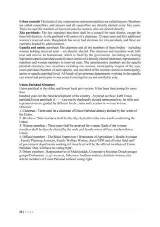 Assignment on local government | PDF