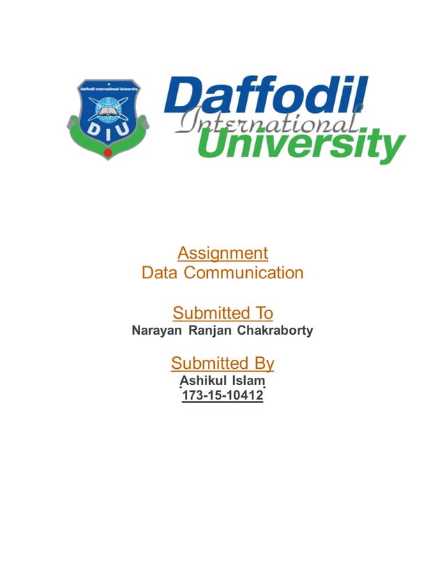 Data Communication Assignment | DOCX | Computer Networking | Computing
