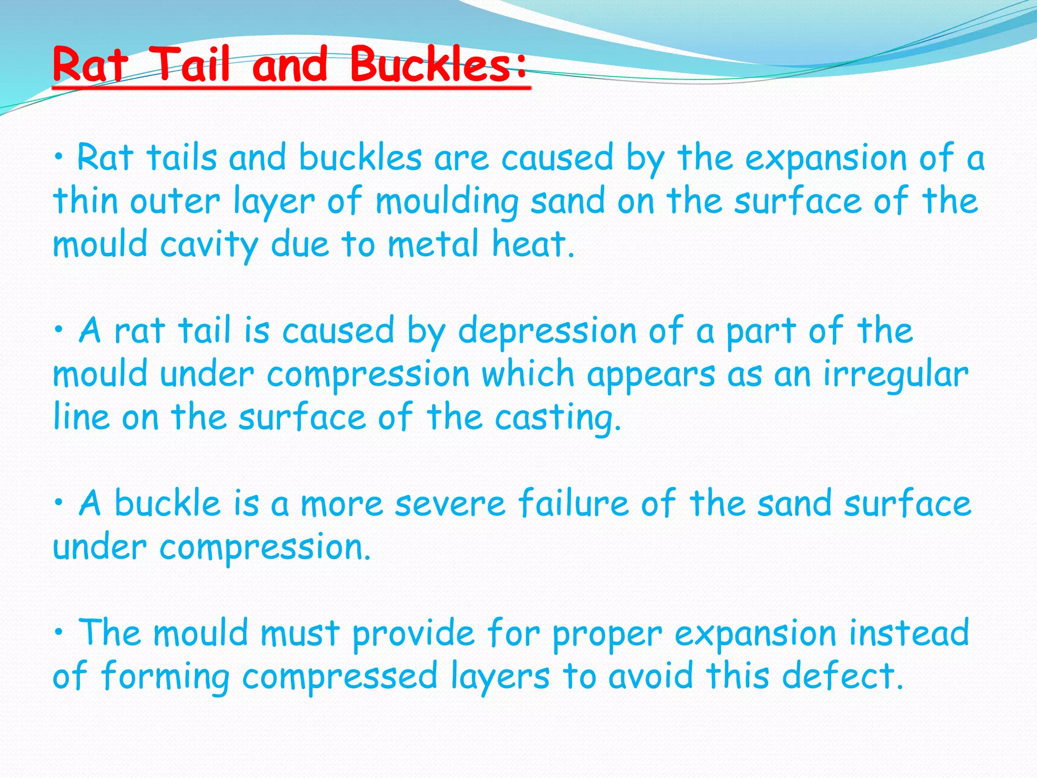 Casting Defects And Remedies | PPTX