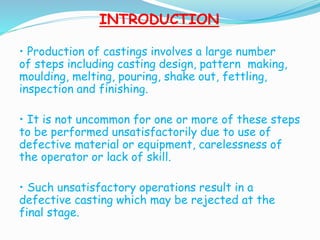 Casting Defects And Remedies | PPTX