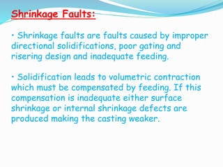 Casting Defects And Remedies | PPTX