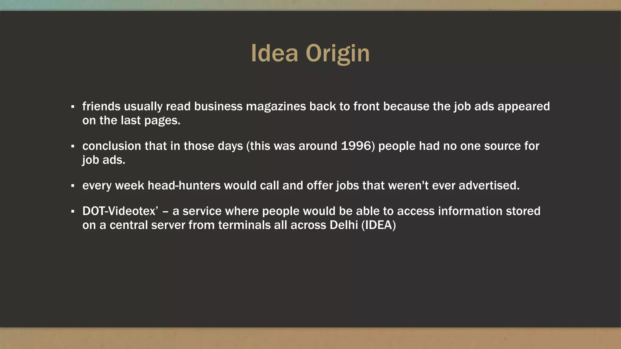 Success Story of NAUKRI.COM