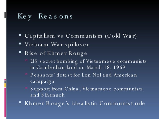 Assignment 2 Cambodia Killing Fields | PPT