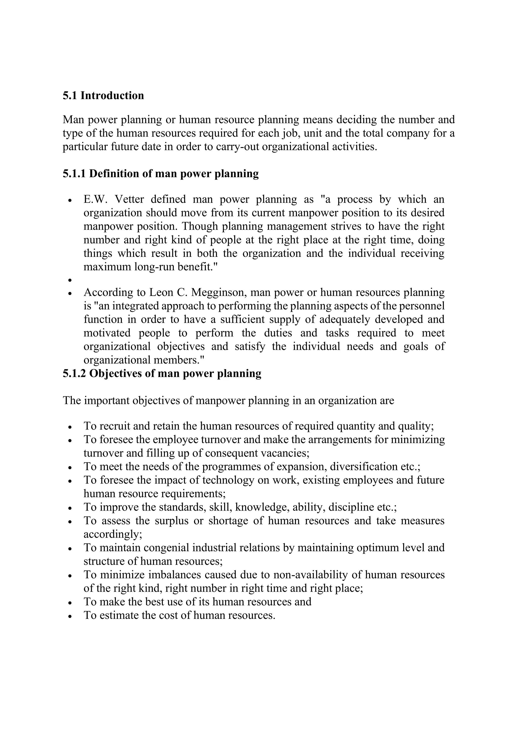 training programe of manpower in hospital | PDF