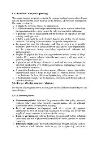 training programe of manpower in hospital | PDF