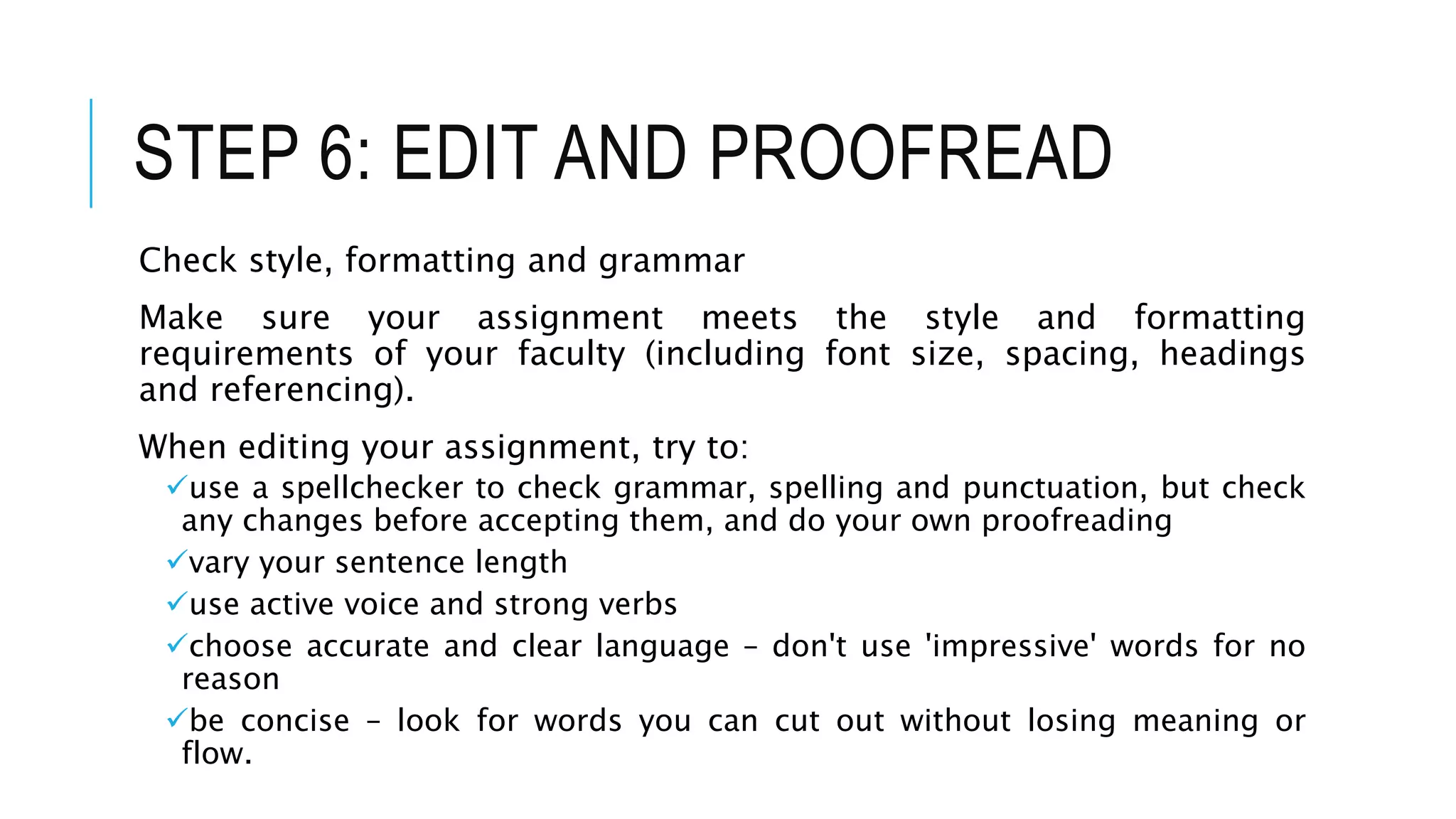 How to Write a First Class Assignment | PPTX