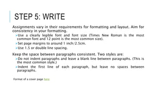 How to Write a First Class Assignment | PPTX