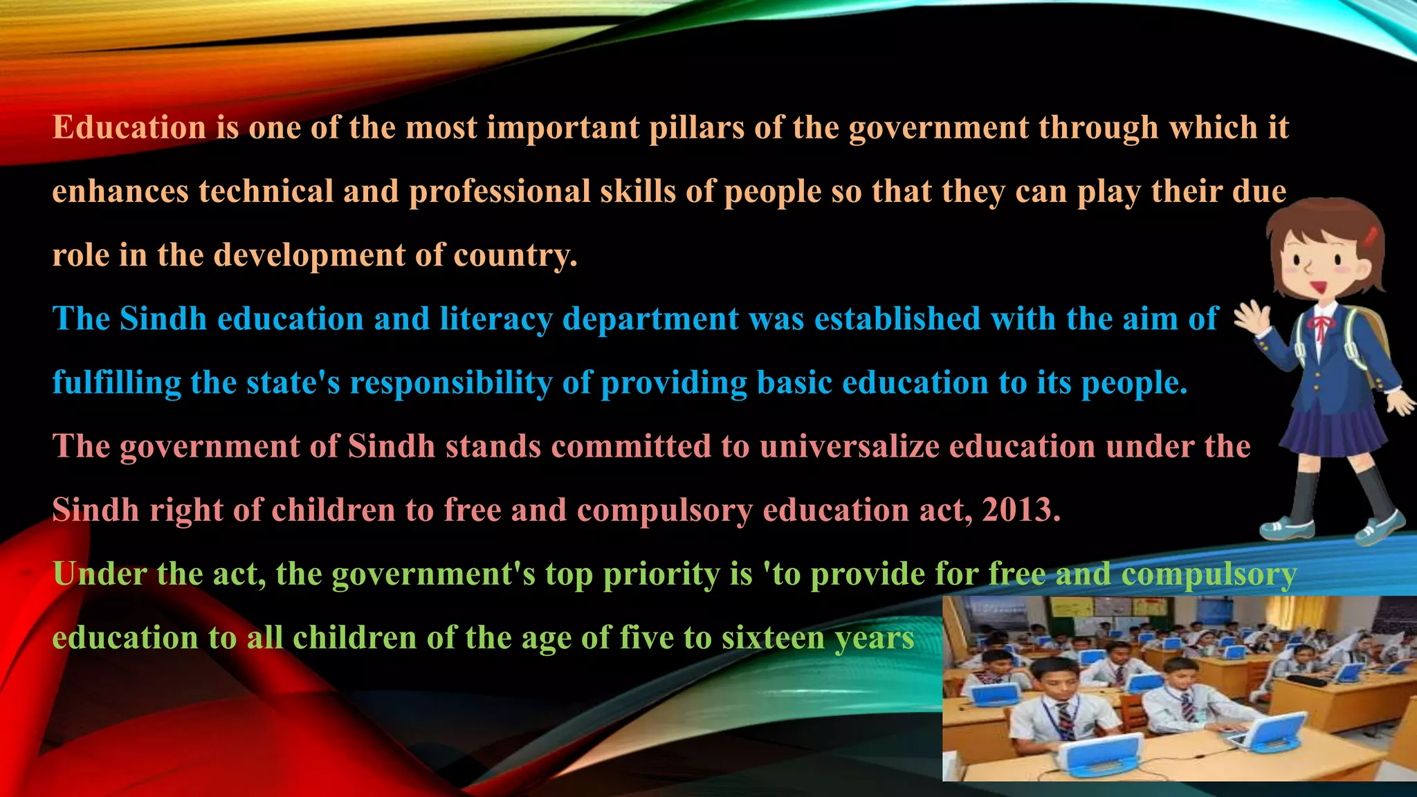 organizational structure of School Education & Literacy Department | PPTX
