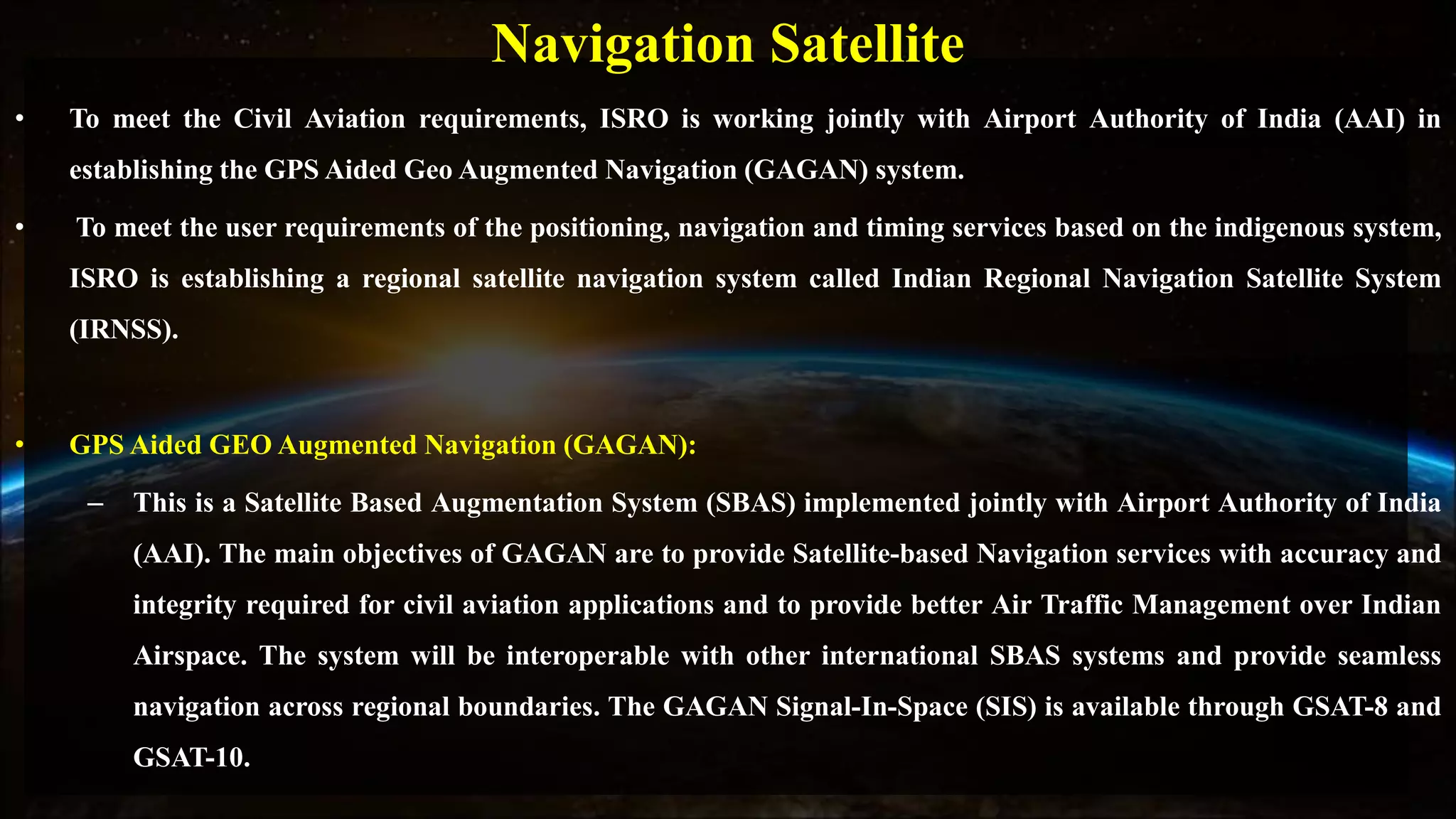 Indian Satellite Program(2001-2020) | PPTX