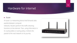 Introduction to internet | PPTX