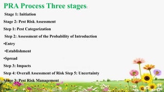 Pest risk analysis | PPTX