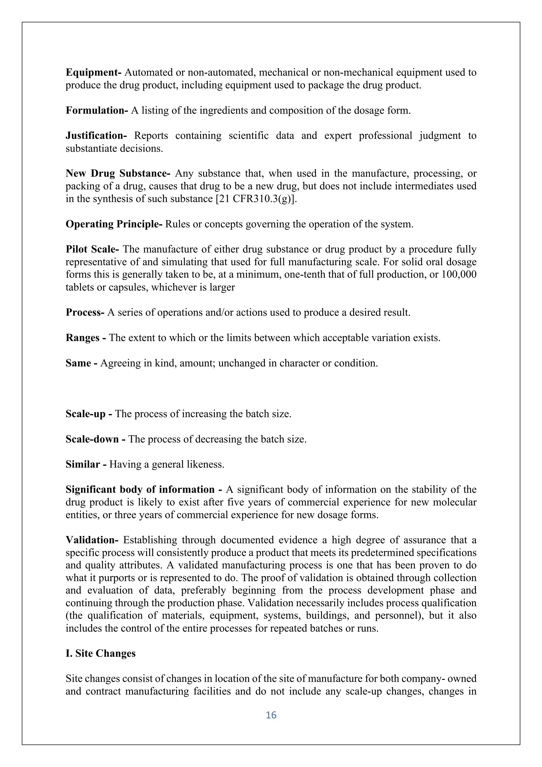 technology transfer of liquid oral and supac guidelines | PDF