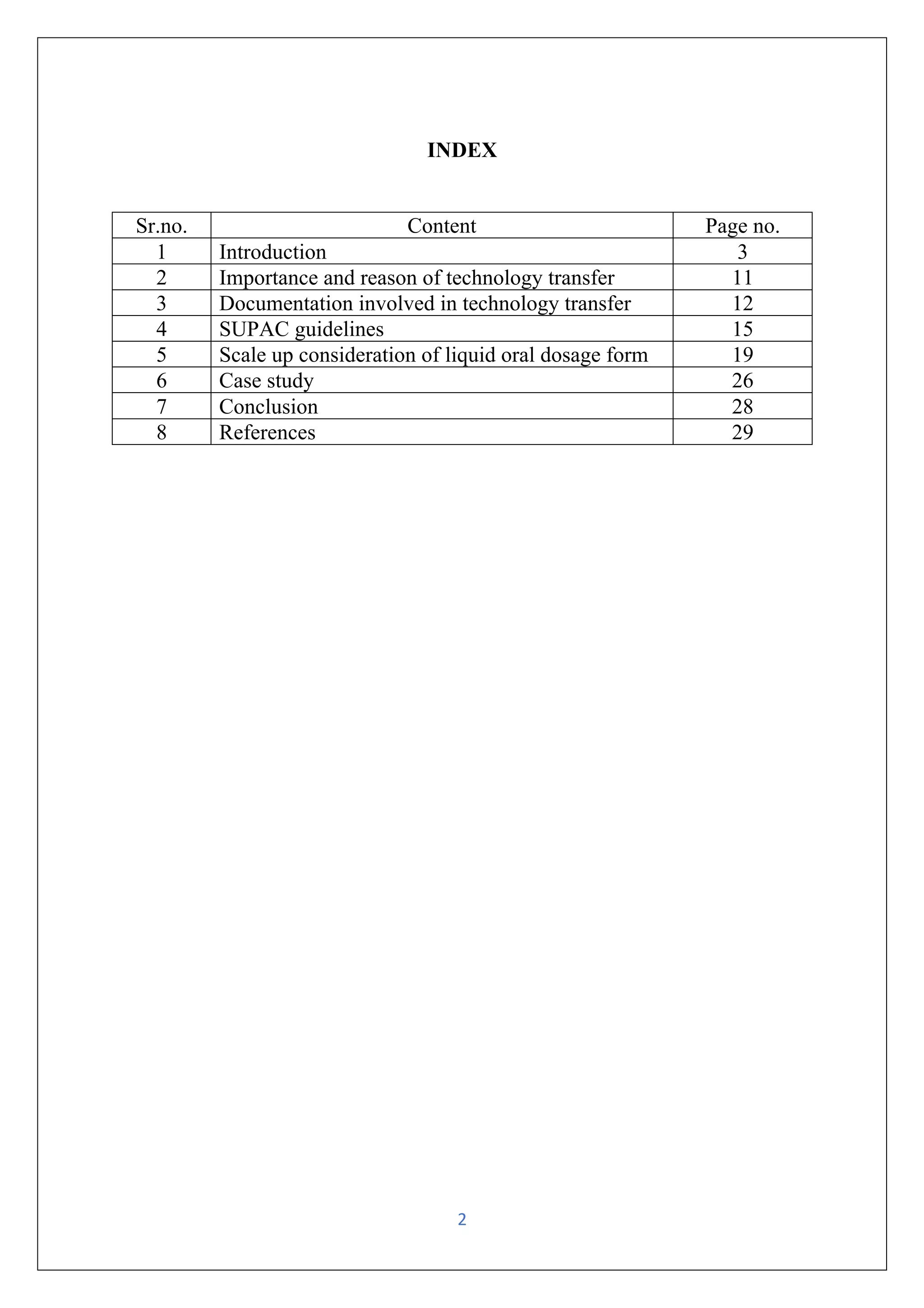 technology transfer of liquid oral and supac guidelines | PDF