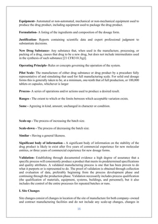 technology transfer of liquid oral and supac guidelines | PDF