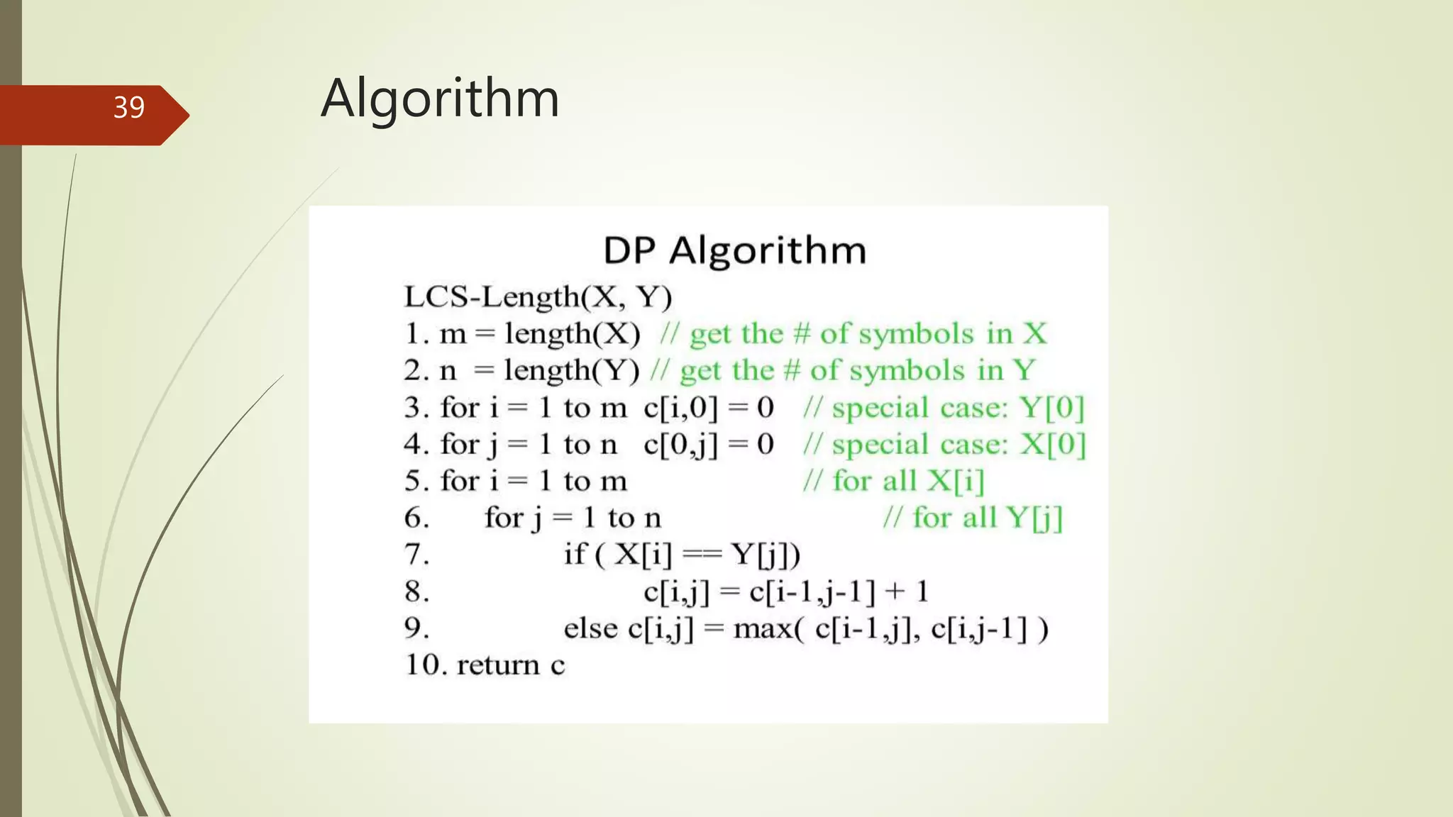 Algorithm(BFS, PRIM, DIJKSTRA, LCS) | PPT
